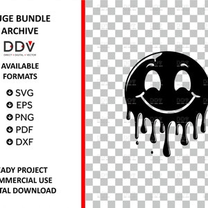 Smiley Face Svg Bundle, Smiley Face Vector, Smiley Face Png, Smiley ...