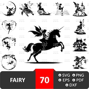 Fairy Svg,fairy Vector File,magical Fairy Svg,fairy Svg Bundle,fairy ...