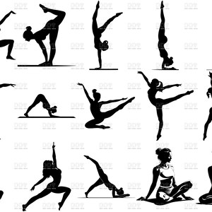 Gymnastics Svg Bundle, Vector File, Gymnastics Svg, Gymnastics Png ...