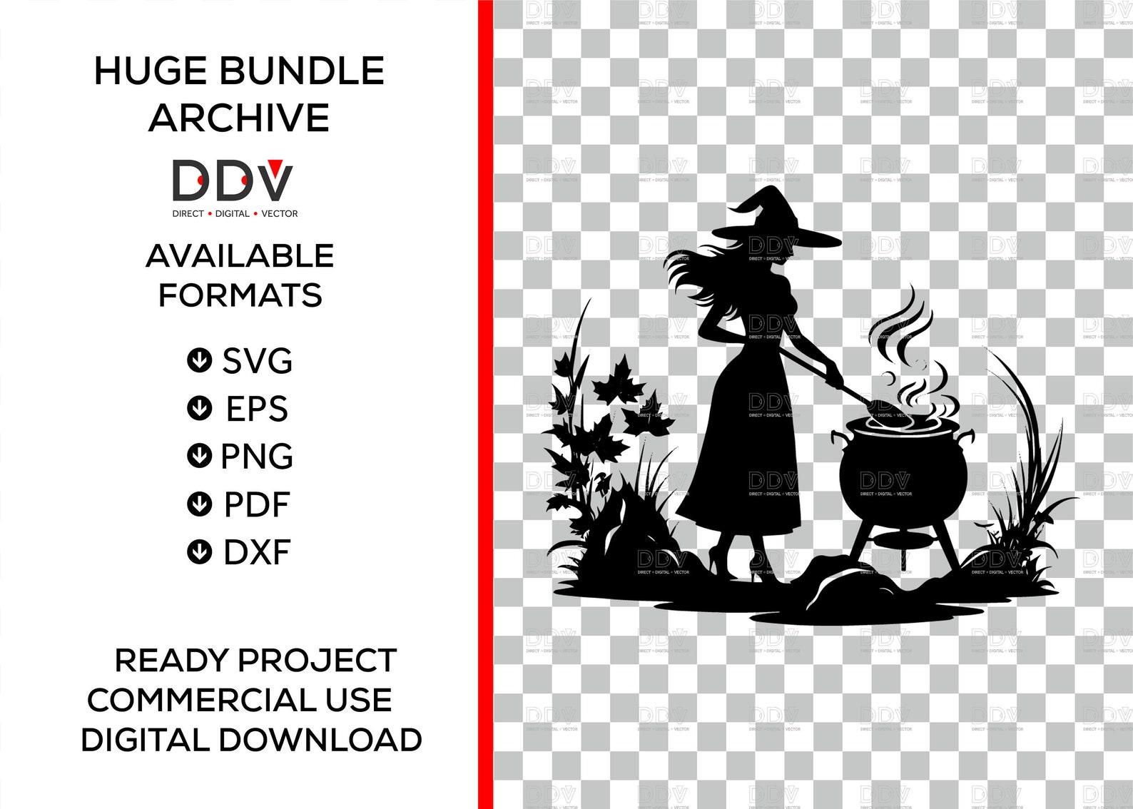 Witch SVG Bundle: Mystical Cut Files for Cricut (digital Download) - Etsy
