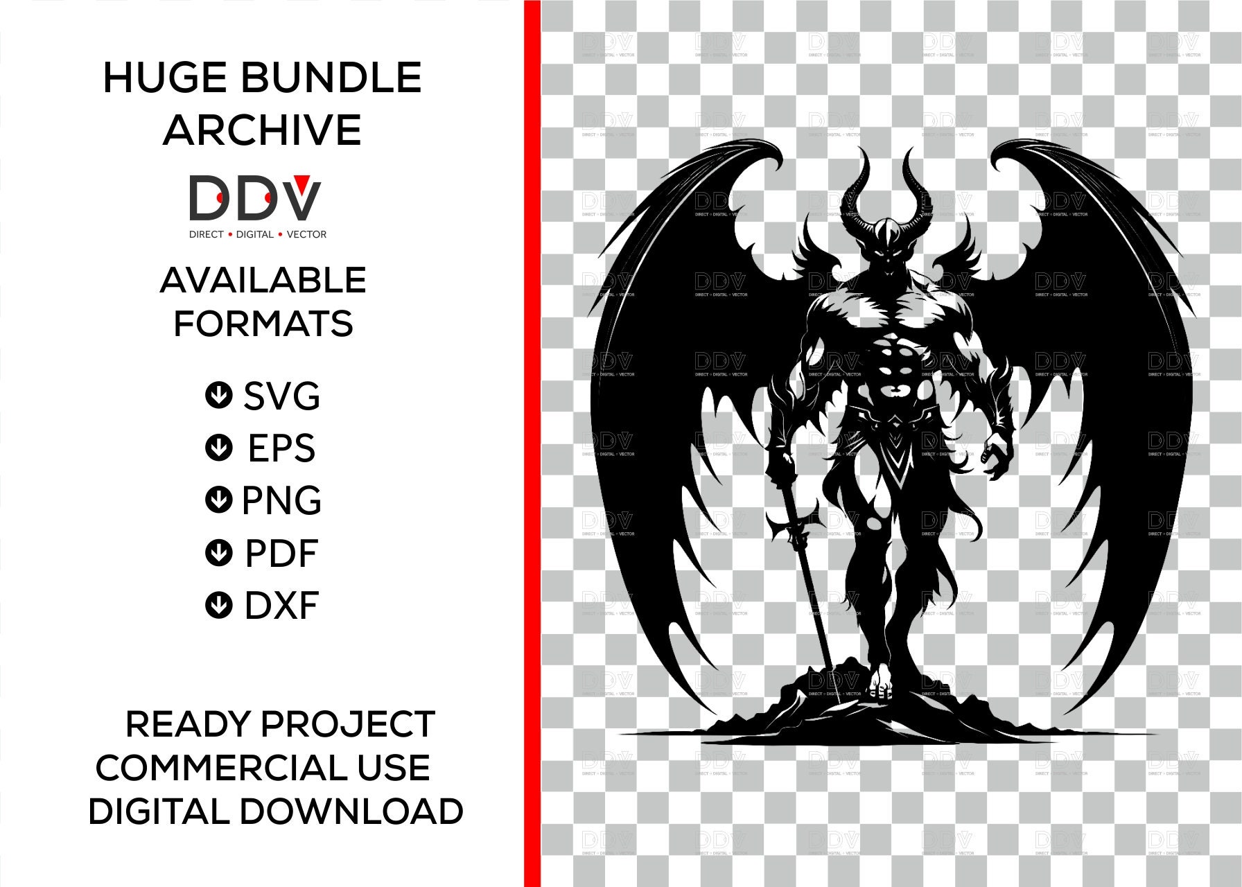 Dark Angel Svg,vector File,fallen Dark Angel Svg,angel Svg,angel Svg ...