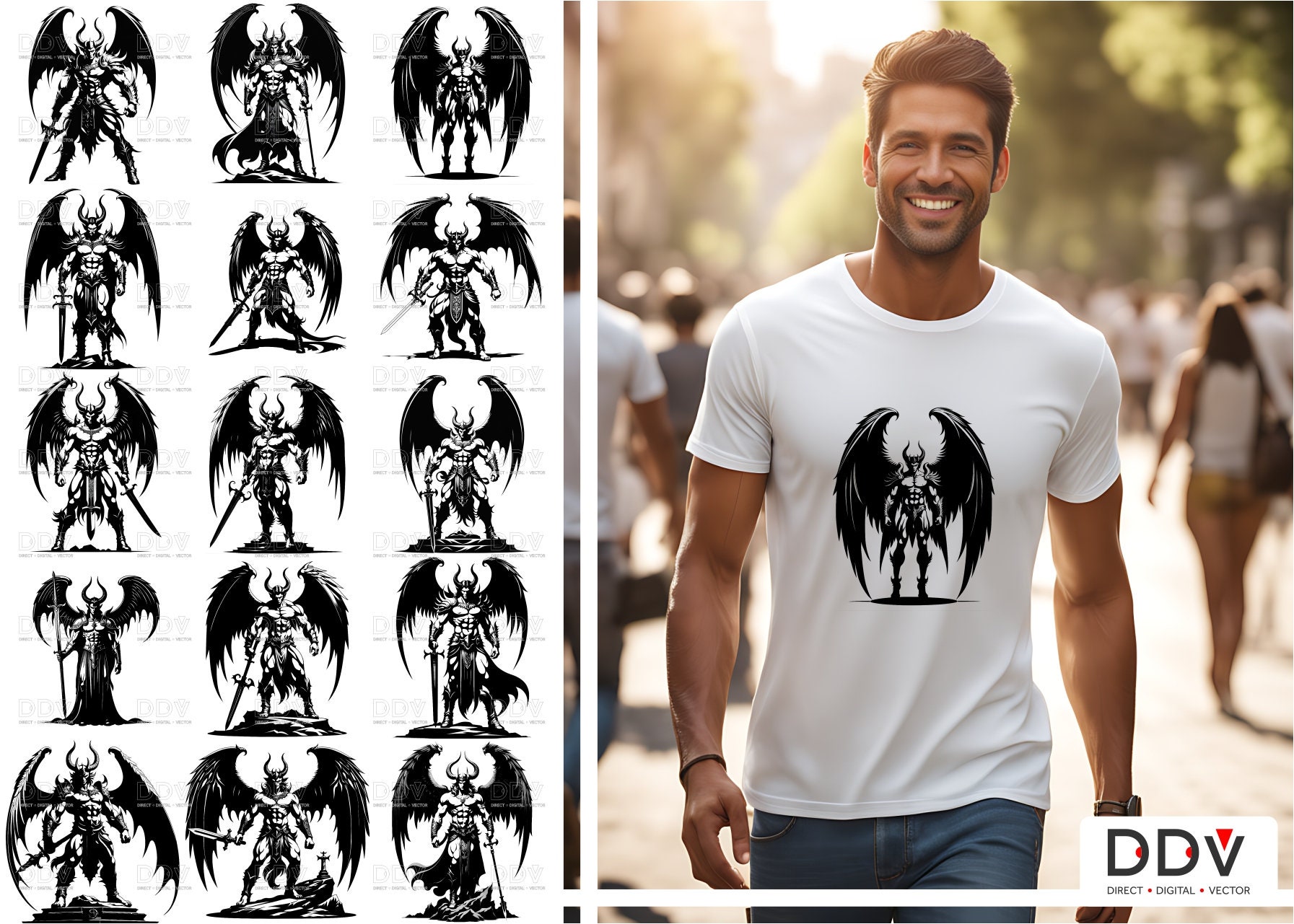 Fallen Angel Svg,angel Vector File,fallen Scene Svg,angel Svg Bundle ...