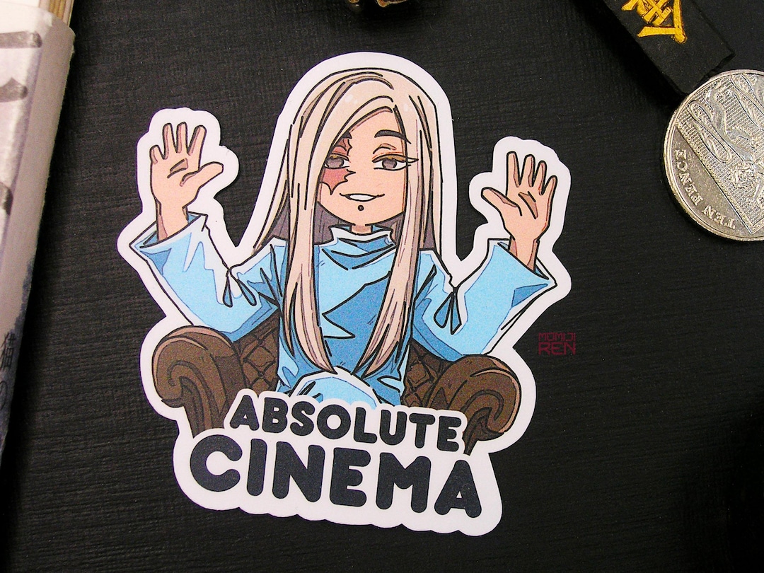 Gachiakuta Tamsy Meme Absolute Cinema Sticker - Etsy