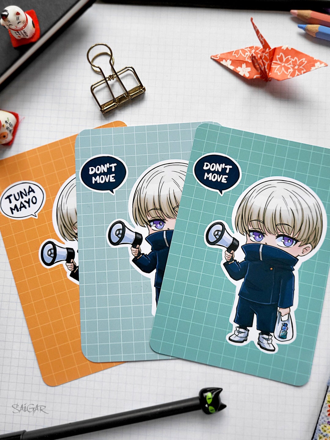 Anime Inumaki Postcard Mini Print - Etsy