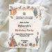 Editable Native American Birthday Invitation, Neutral Colours Printable ...