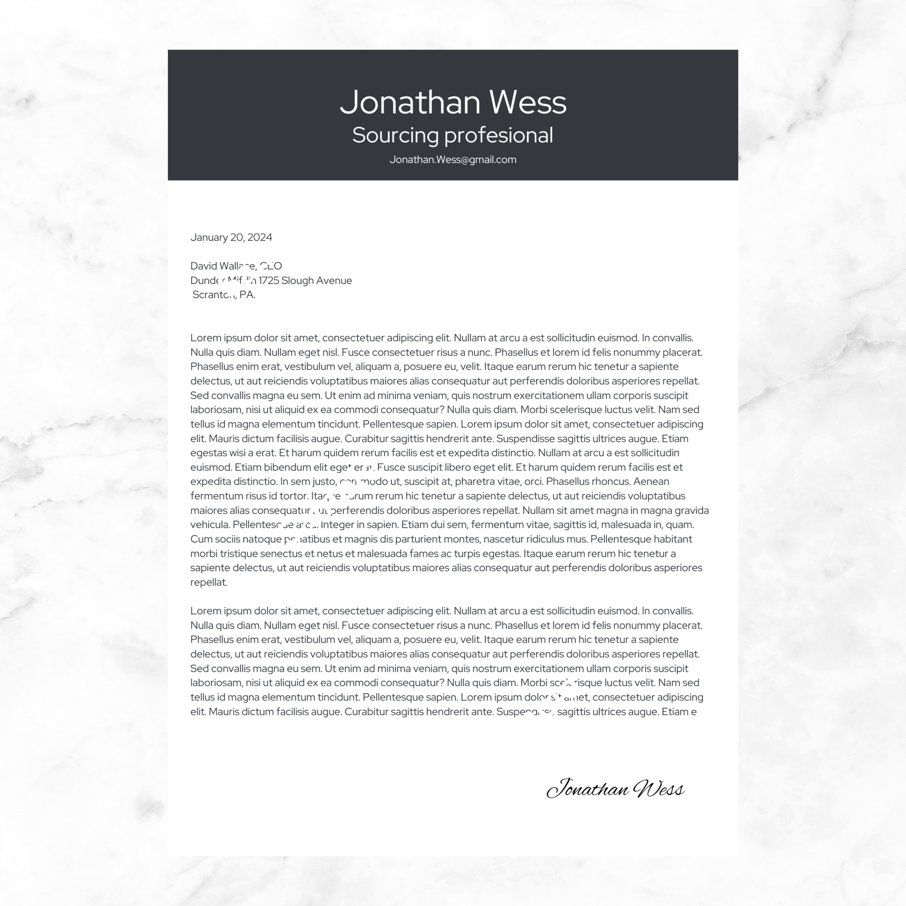 Professional Resume Template, CV Template With Photo, Best Cv Resume ...