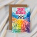 Sports Festival Invitation: Track and Field Event, Stadium Theme ...