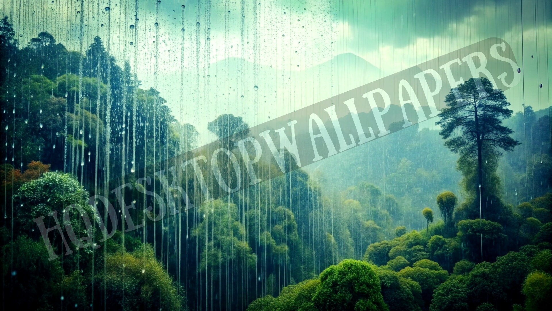 Rain HQ Desktop Wallpaper Pack - Etsy