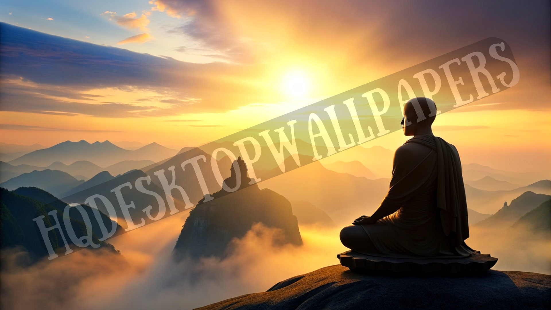 Meditation HQ Desktop Wallpaper Pack - Etsy