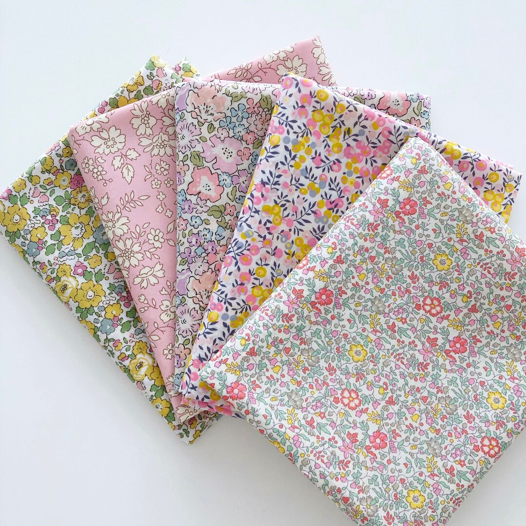 Liberty Fabric. Tana Lawn ™. Spring Fabric Bundle. - Etsy