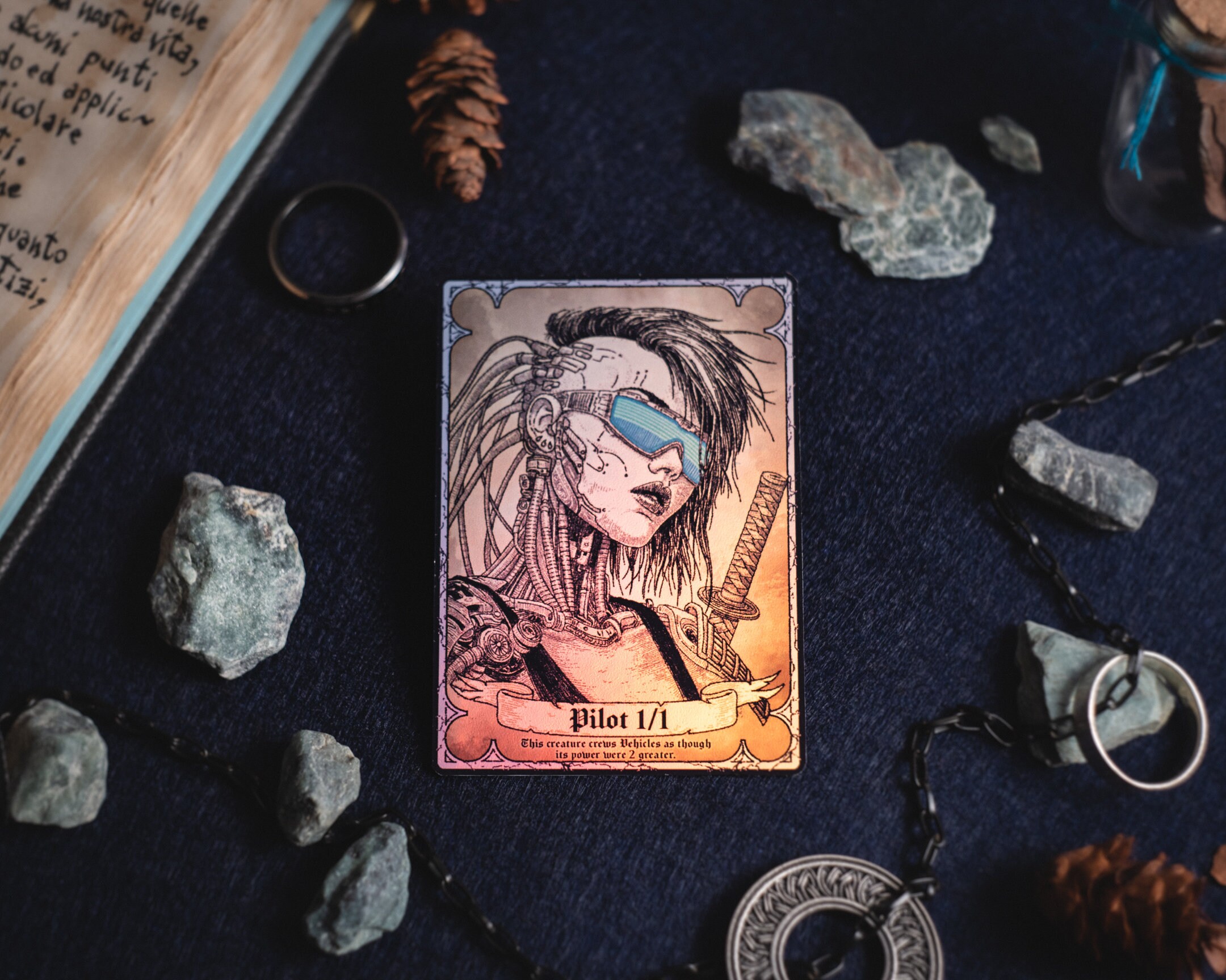 Pilot 1/1, Colorless Creature, Foil Token MTG - Etsy