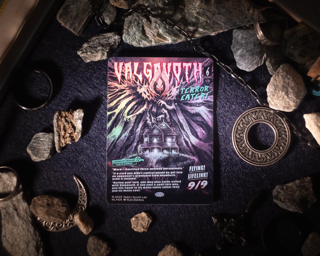 Valgavoth, Terror Eater - Horror Movie Secret Lair - MTG Cards PROXY ...