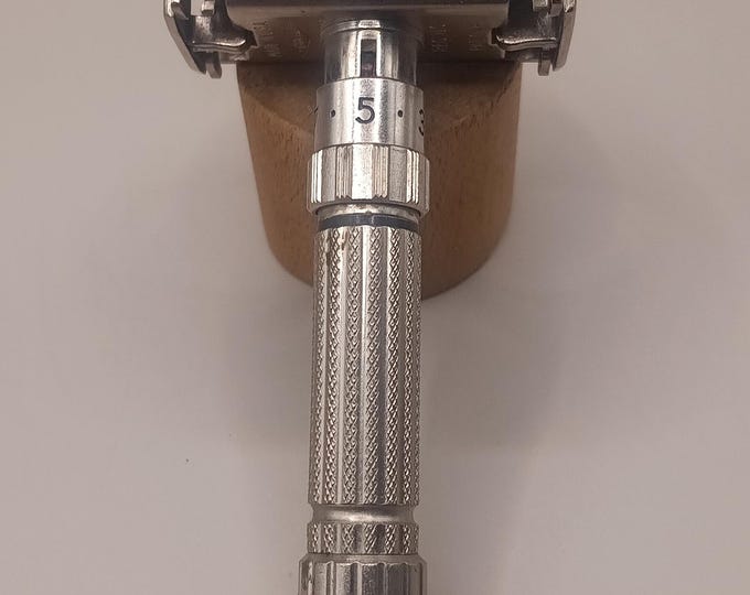 1961 Gillette FATBOY Adjustable Vintage Safety Razor Date Code G1 - Etsy