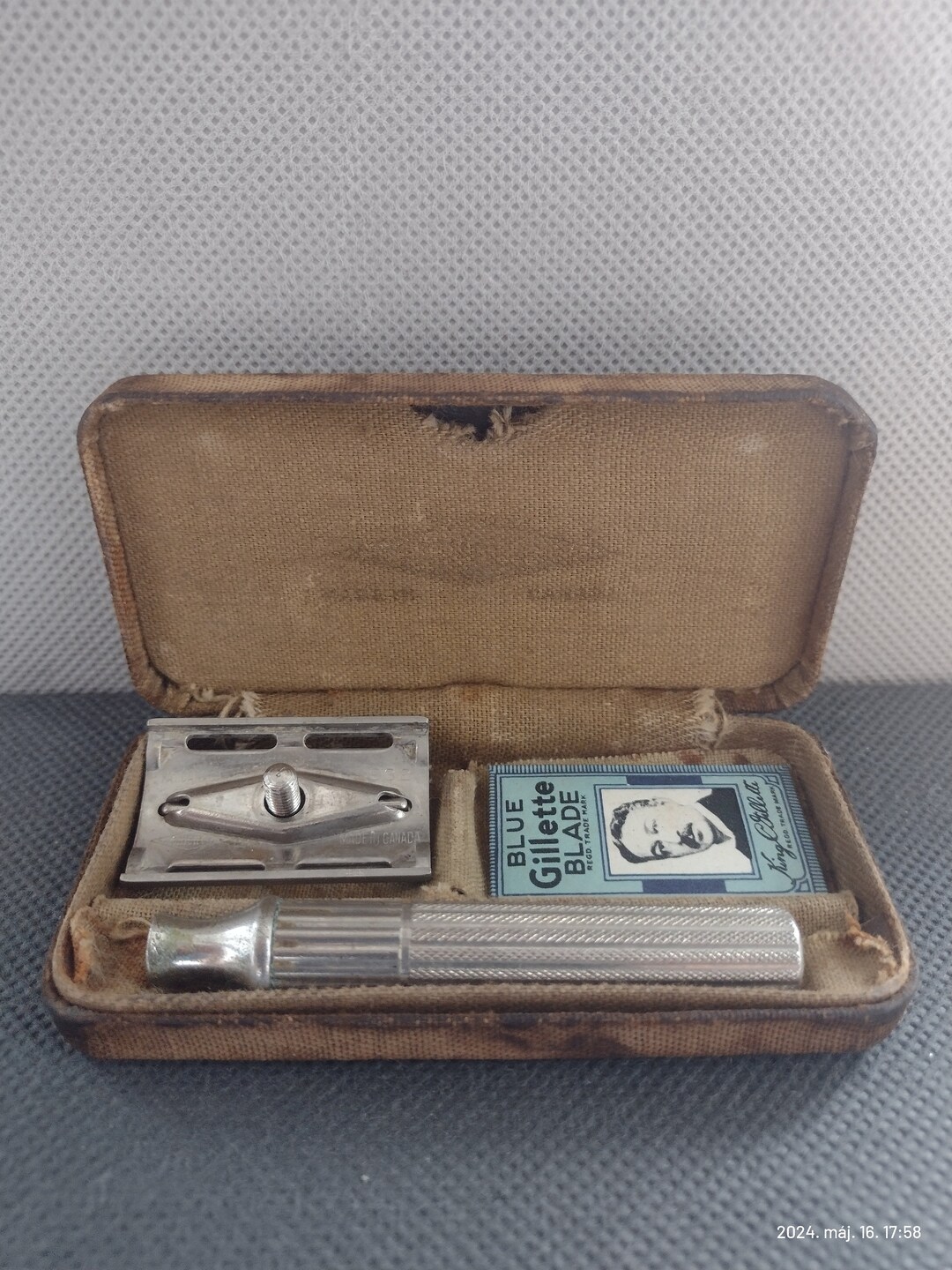 WW2 Canadian Khaki Razor Set - Etsy