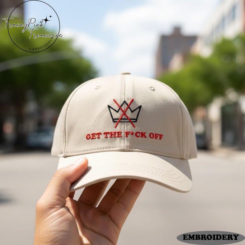 Embroidered Get the Fuck Out Hat Anti ICE Minneapolis Jacob Frey Quote ...