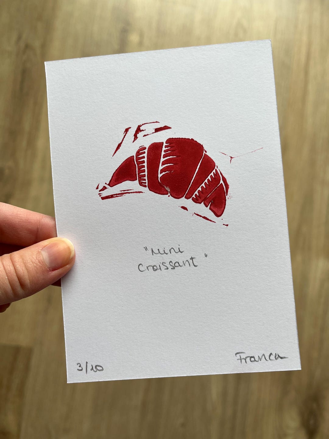 Linocut Small Stamp - Etsy