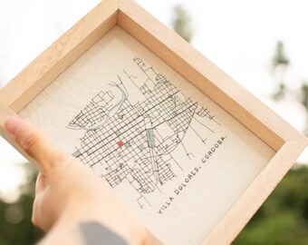 Vintage Embroidered Map of North America Original Art Folk Art Antique ...