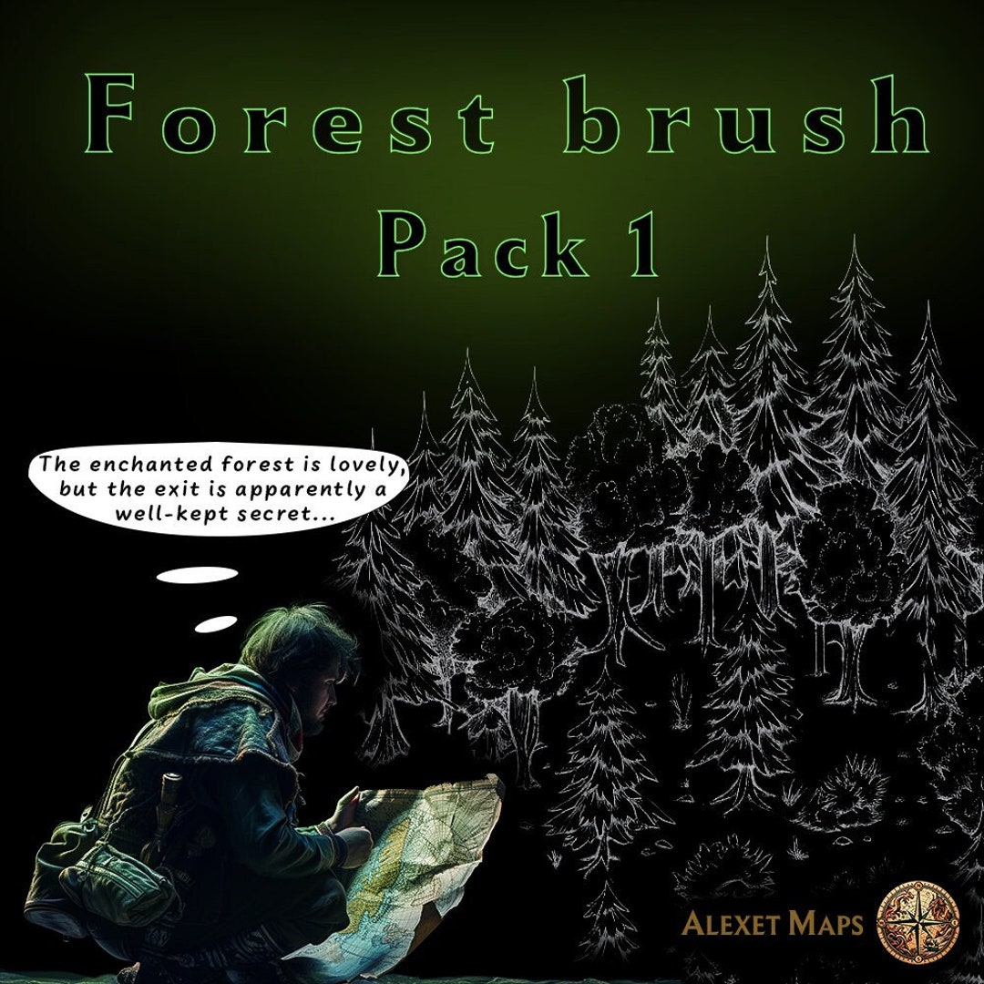 Create Stunning Maps: 15 High-detailed Trees in PNG Format for Your ...