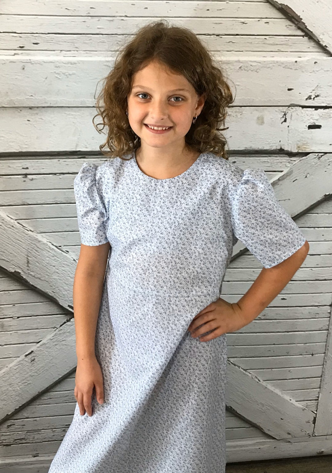 Little Girls Simple Dress - Etsy