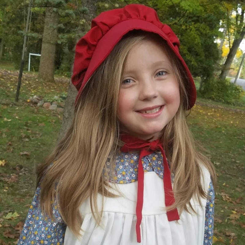 Pioneer Bonnet - Etsy