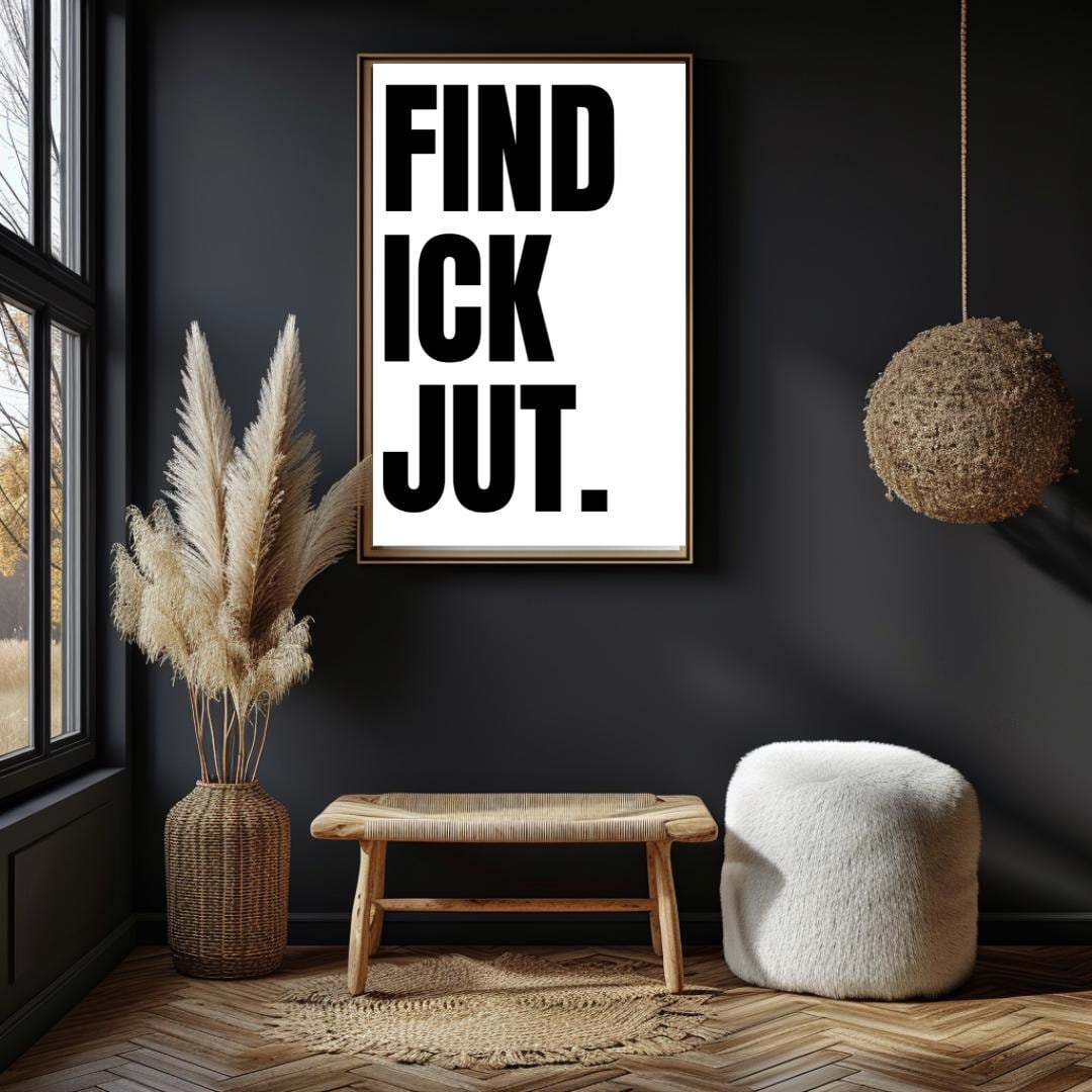 Quotes Poster, Black and White Poster, Poster Gift Saying, Wall ...