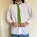 Retro Filet Crochet Tie Pattern (PDF) - Etsy