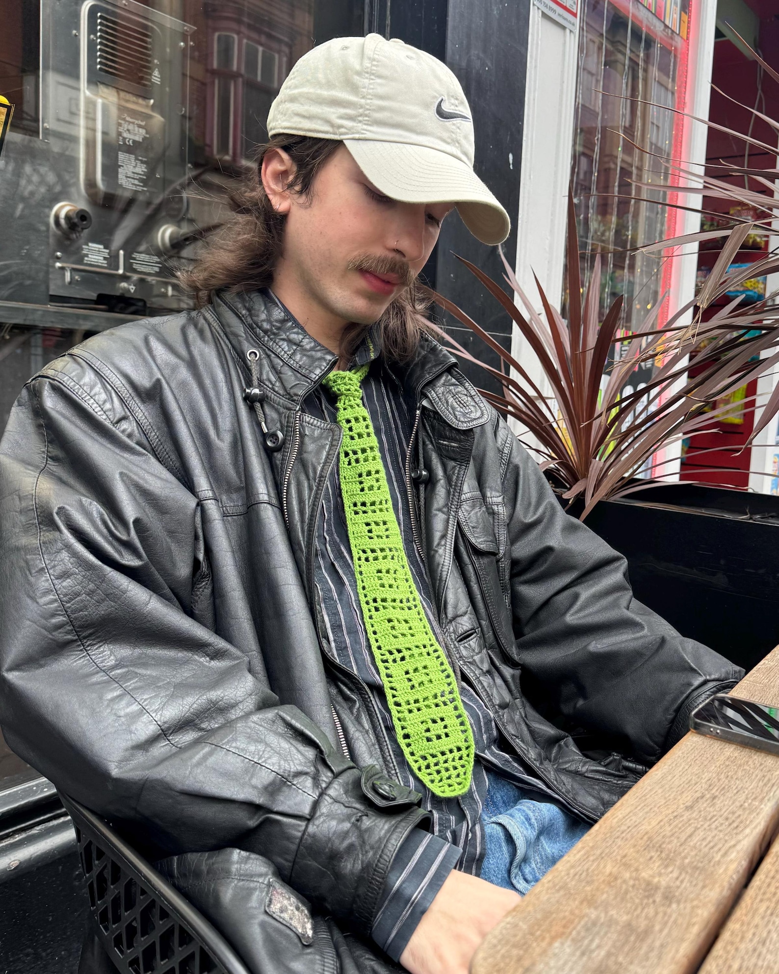 Retro Filet Crochet Tie Pattern (PDF) - Etsy