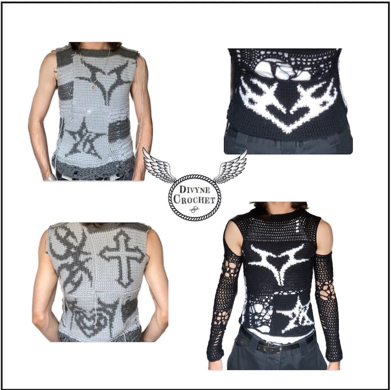 6 Cyber-core, Y2K Futurism/digital Chrome Inspired Pixel Grids graphic ...