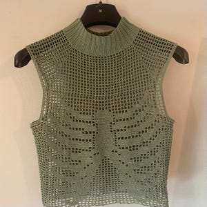 Rib Cage Filet Crochet Pixel Grid, Skeleton Ribcage PDF Graph - Etsy UK