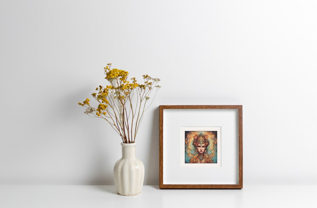 Art Print - Freya in Autumn | Deity Norse Goddess Freyja Artwork - Etsy