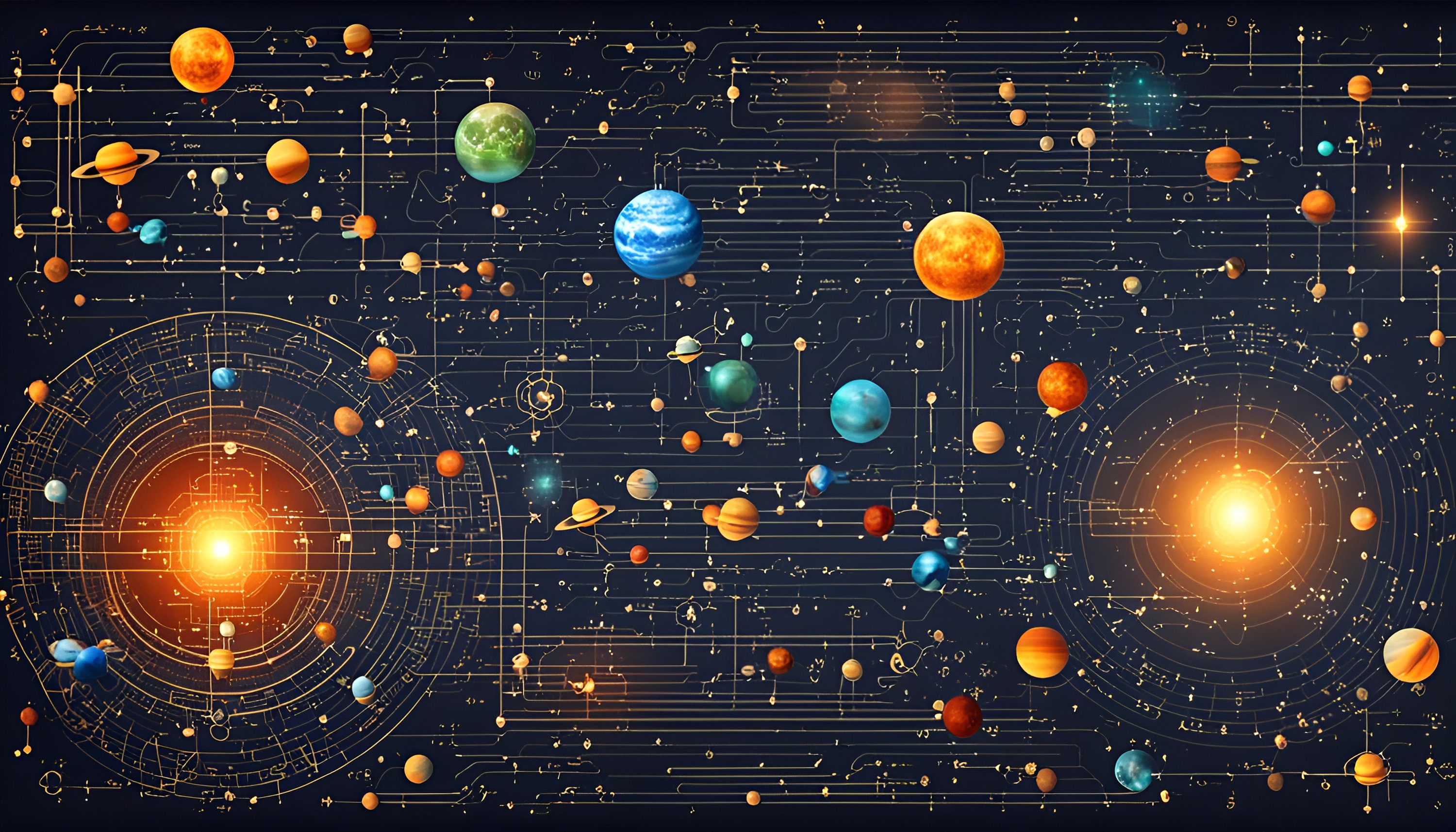 Quantum Computer Formula Physics Space Travel - Etsy