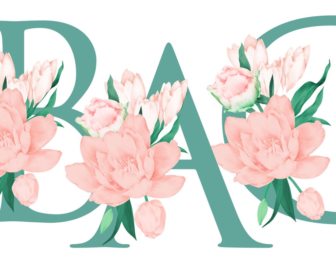 Commercial Use Clip Art Alphabet Collection, Digital Teal Letters ...