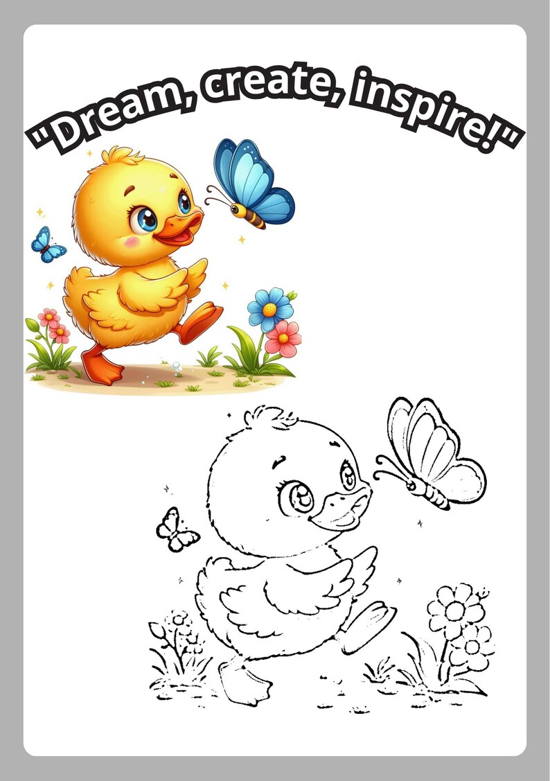 103 Fun & Easy Coloring Pages for Kids – Printable Coloring Book PDF ...