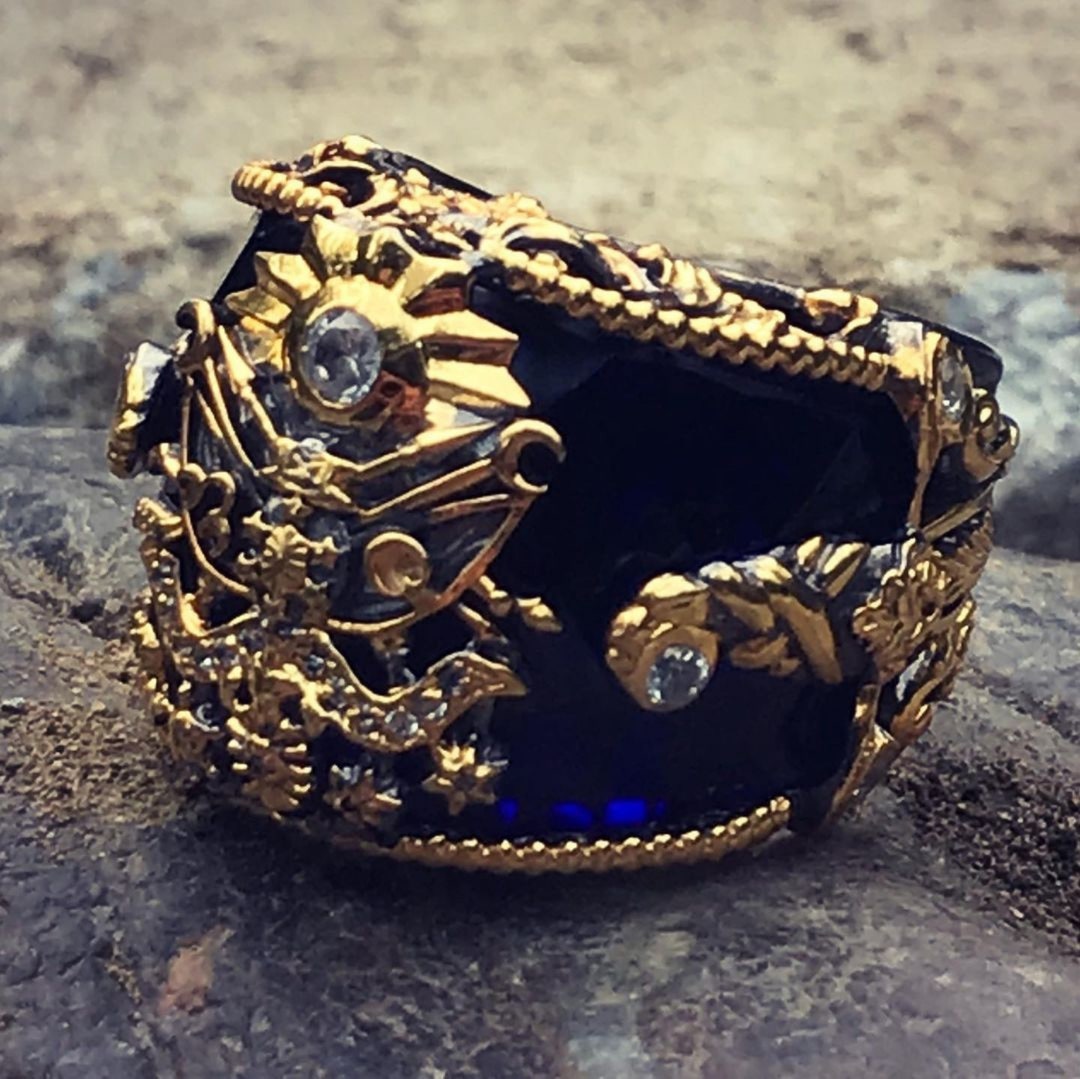 Unique Army Ring, Ottoman Warriors Ring, Army Veteran Gift ...