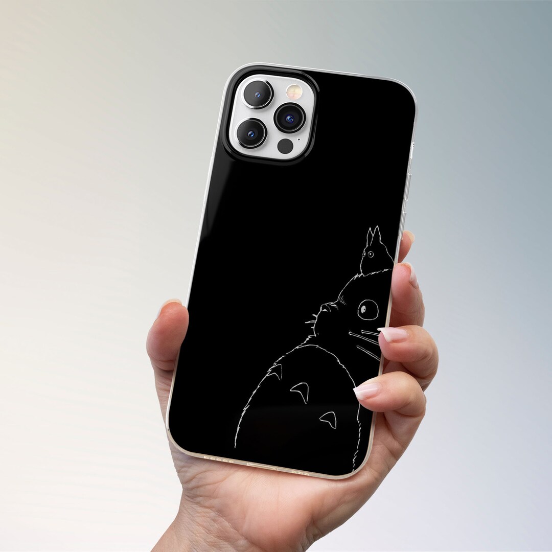 Totoro Phone Case for iPhone 16 Pro Max 15 Pro 14 Pro Max 13 12 11 8 7 ...