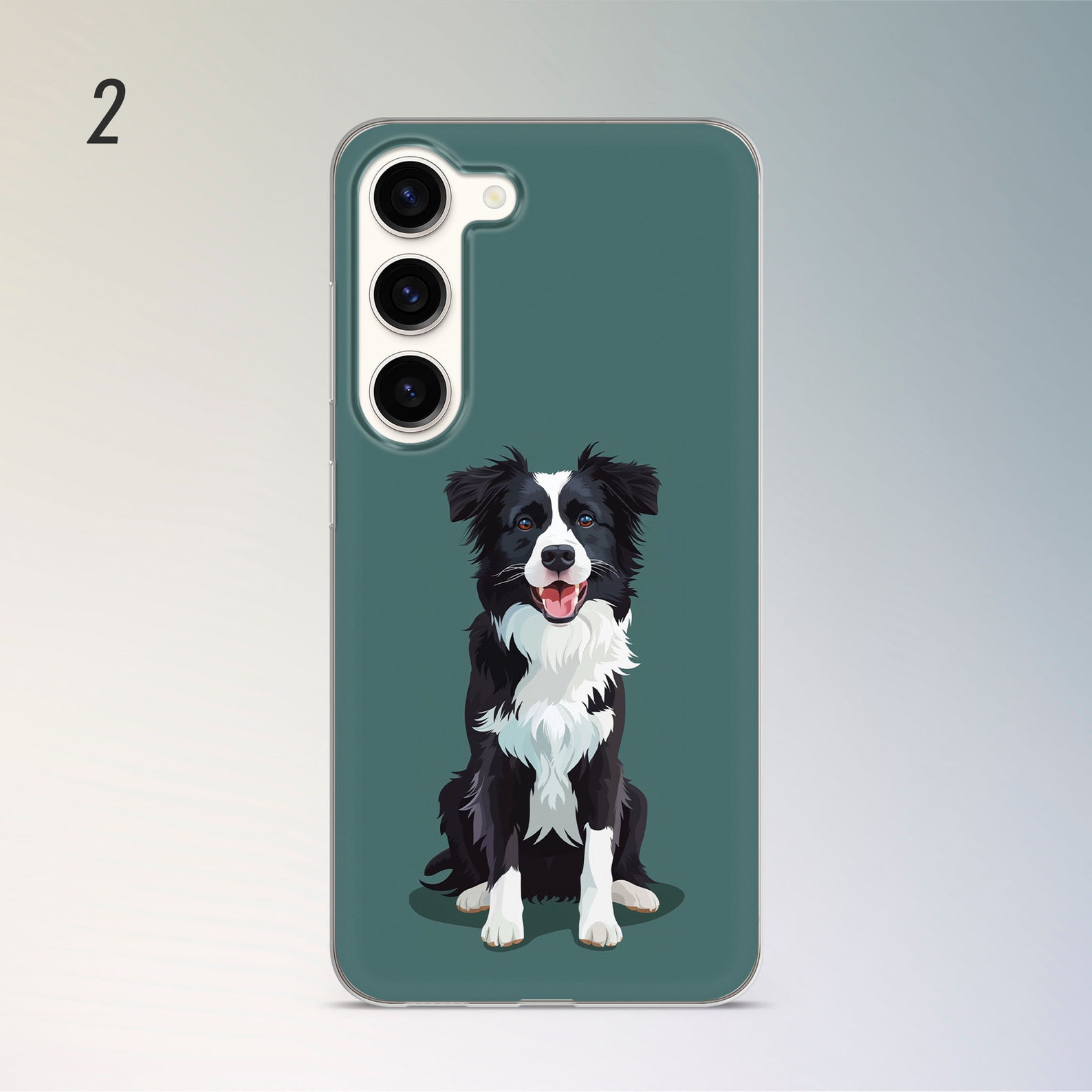 Border Collie Phone Case Fits Samsung S24 Ultra S23 S22 S21 S20 FE S9 ...