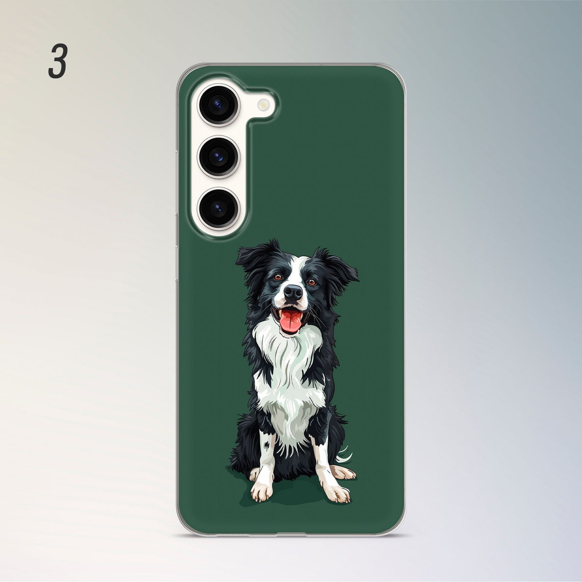 Border Collie Phone Case Fits Samsung S24 Ultra S23 S22 S21 S20 FE S9 ...