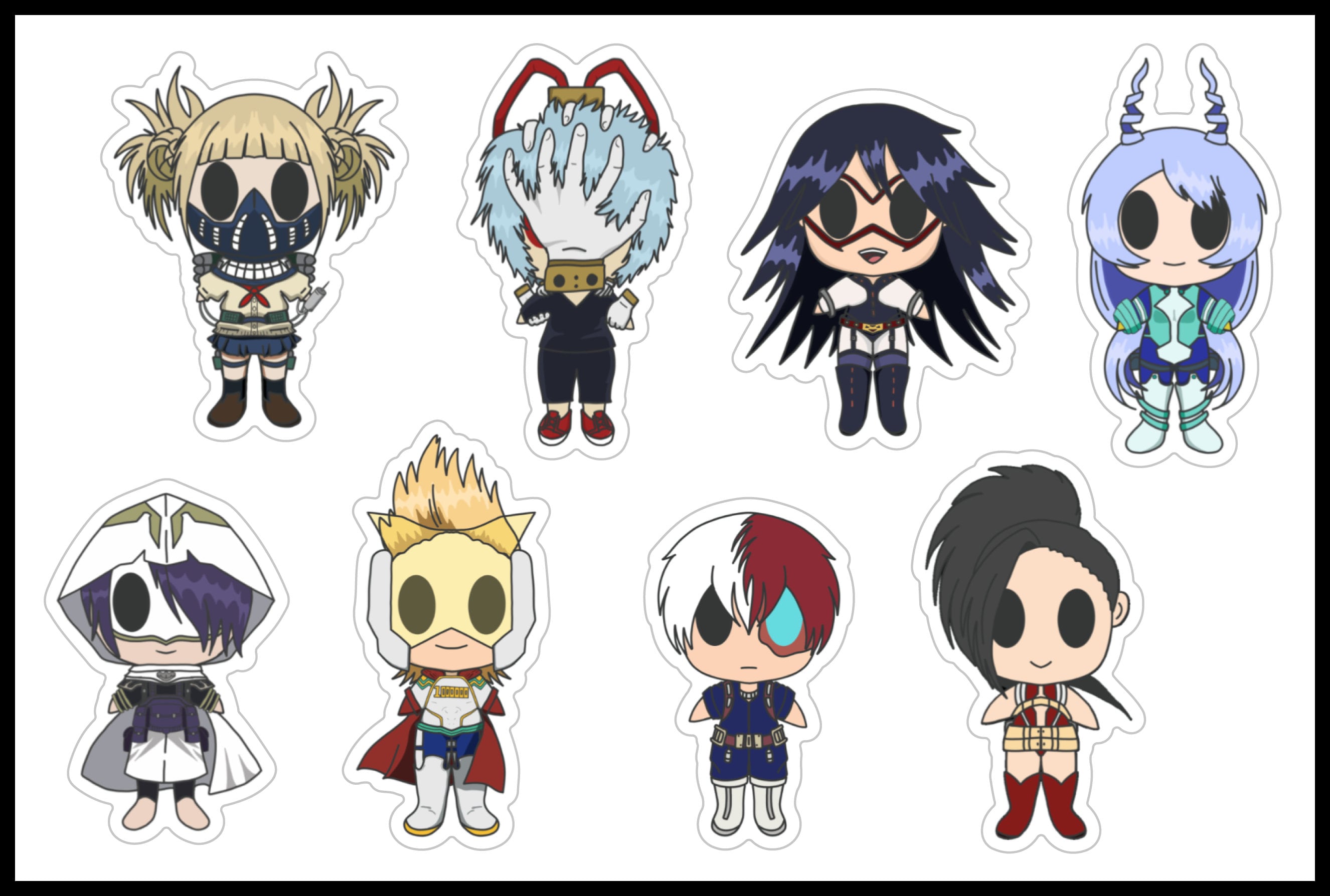 My Hero Academia Sticker Sheets and Minis - Etsy