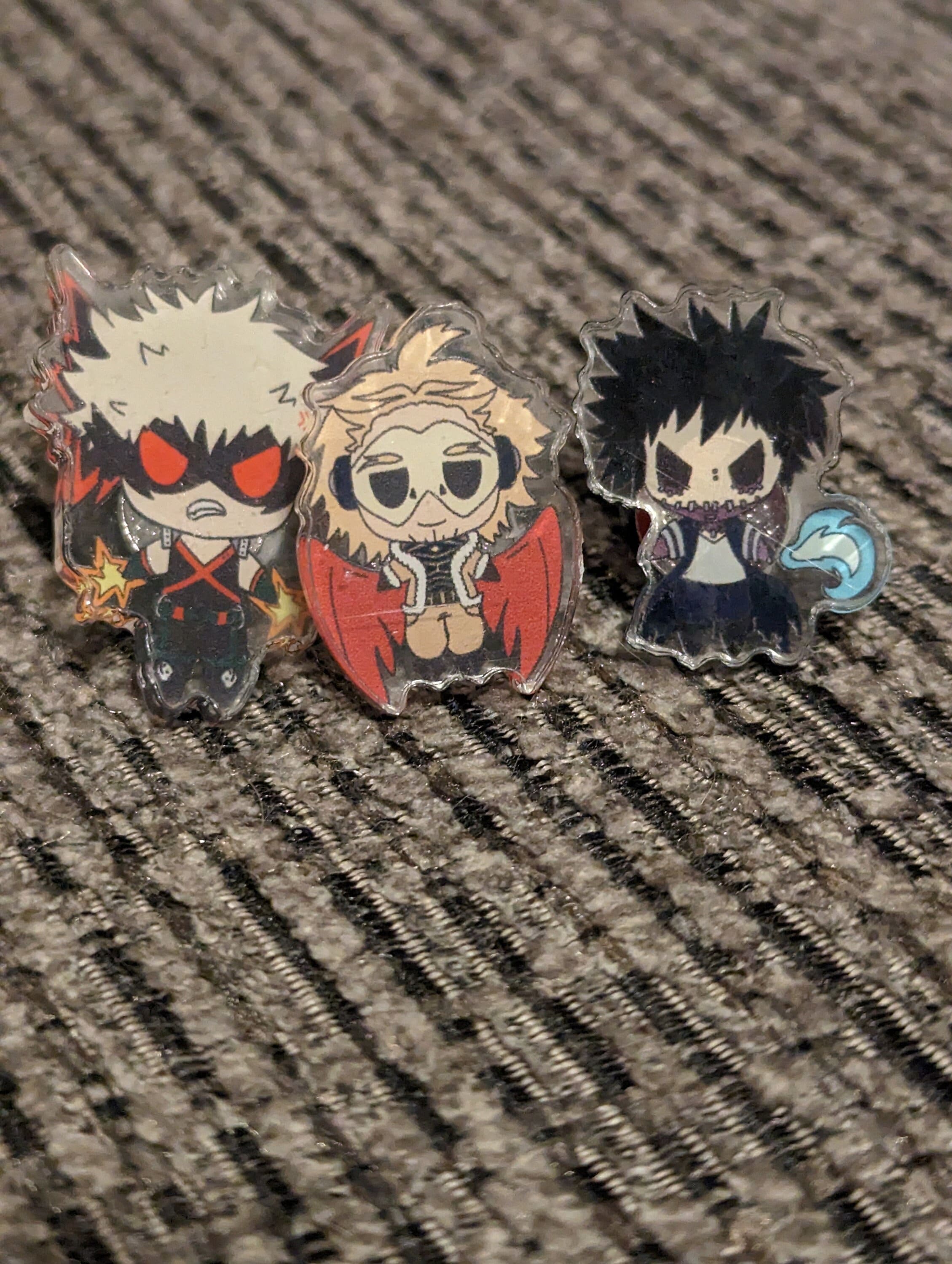 My Hero Academia Acrylic Pins - Etsy