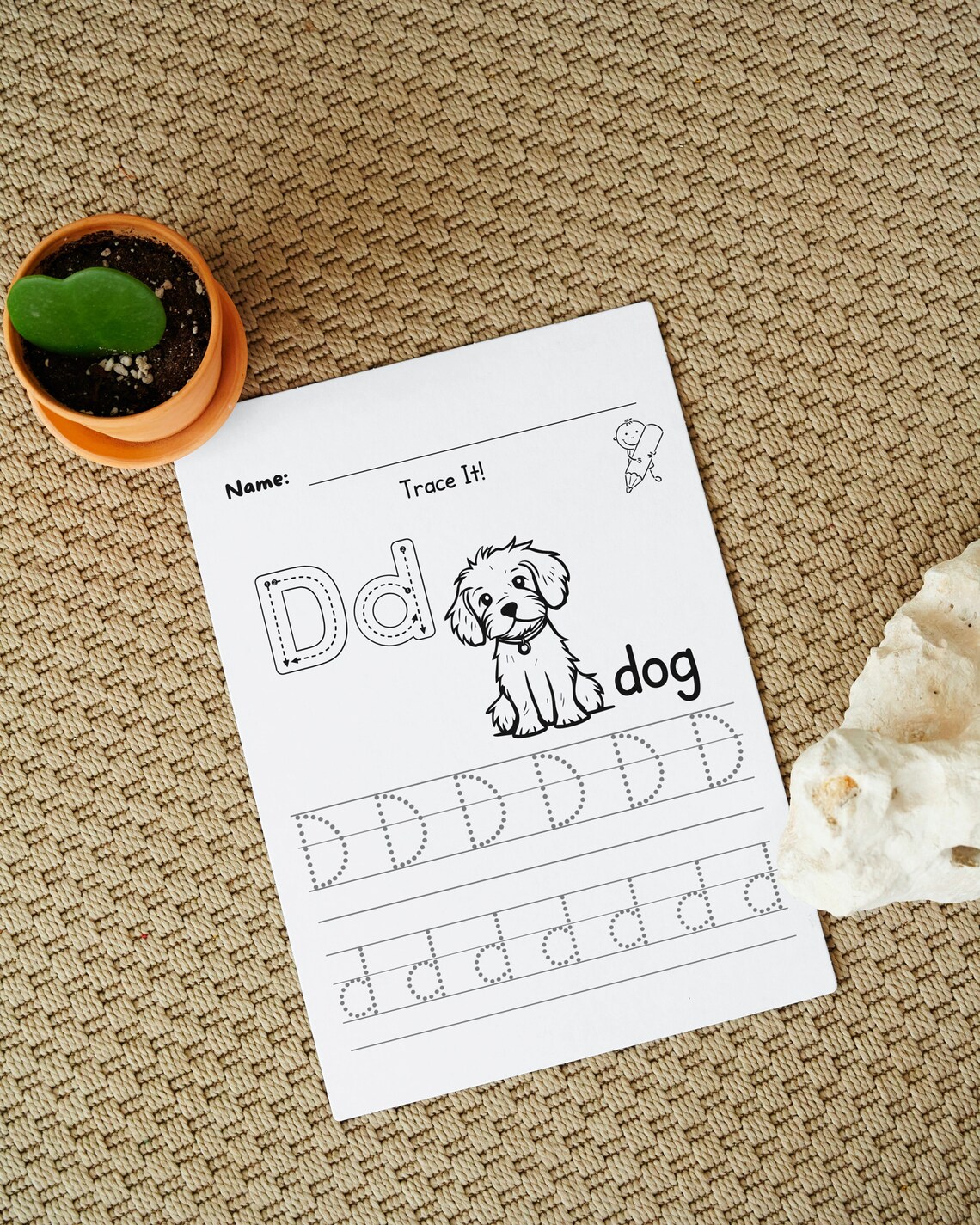 Printable Number 1-100 and Alphabet Tracing Sheets Bundle for ...