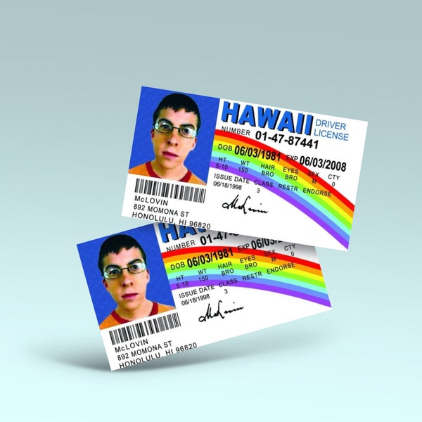 Mclovin Id - Etsy