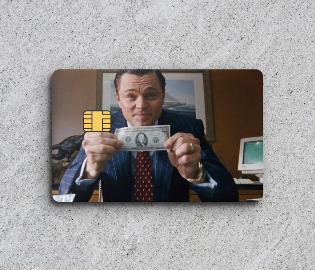 Dicaprio Card Cover Credit & Debit Card Skin, Cover - Etsy
