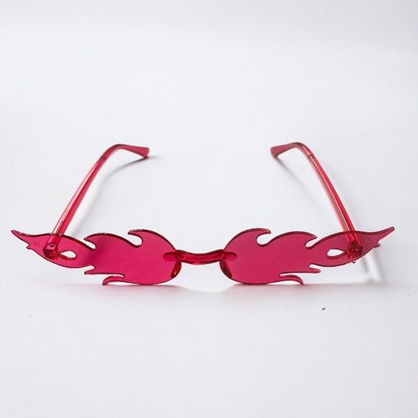 Flame Sunglasses - Etsy