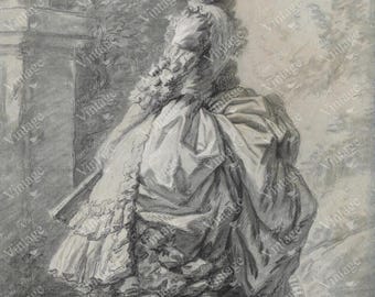 Decoupage Jami Ray Vintage Decoupage Rice Paper GEORGIANA A4 8.25 X 11. ...