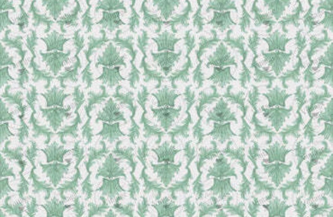 Jamie Ray Vintage Decoupage Paper - SAGE DAMASK 30" X 20" 18 Lb - Etsy