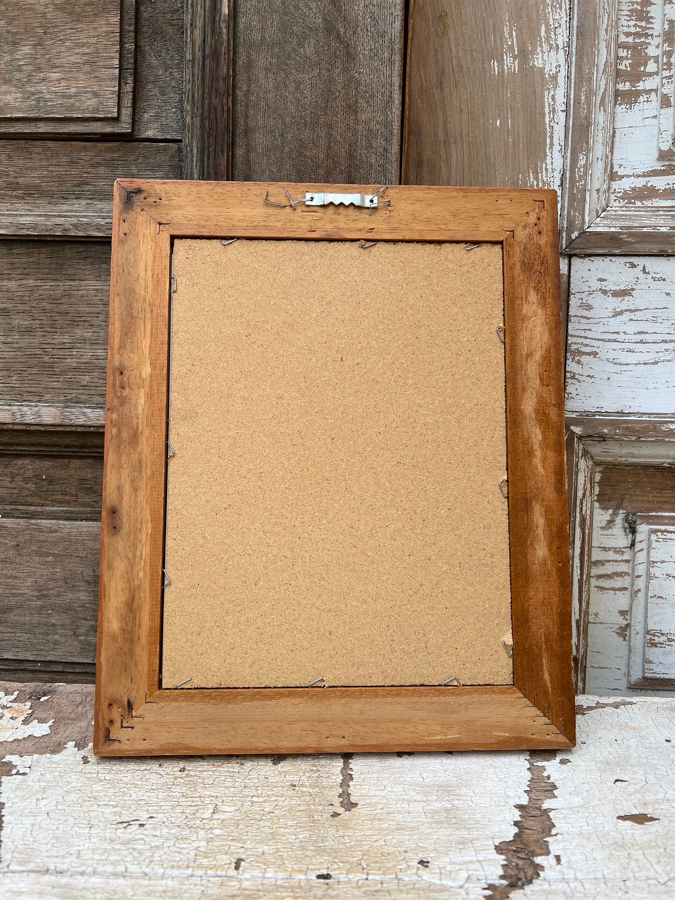 Vintage Birds Eye Maple Veneered Picture Frame With Gold Leaf Filet 12 ...