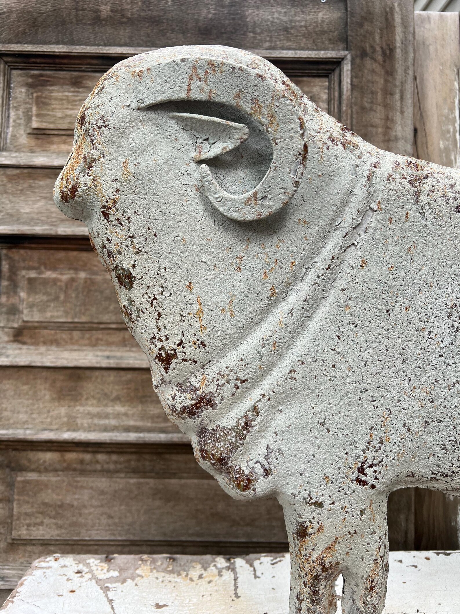 Handmade Sheep Weathervane Salvaged - Etsy