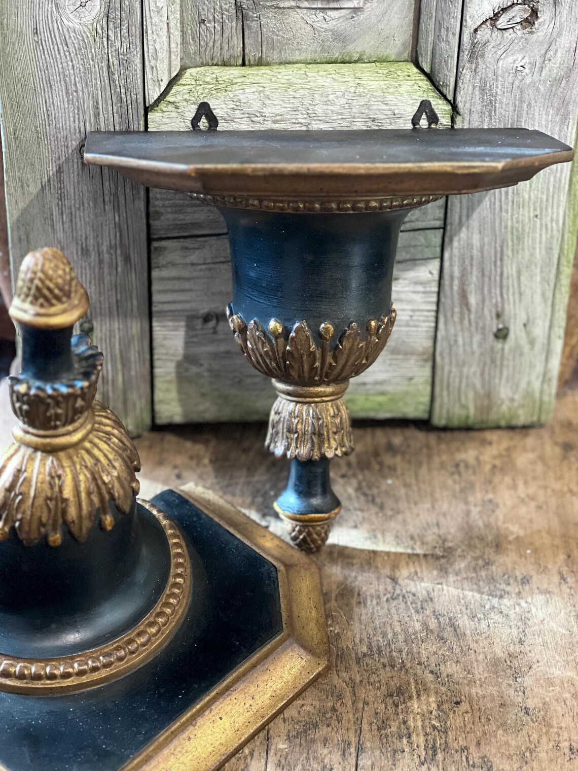 Antique Plaster Wall Shelf Brackets Italian - Etsy