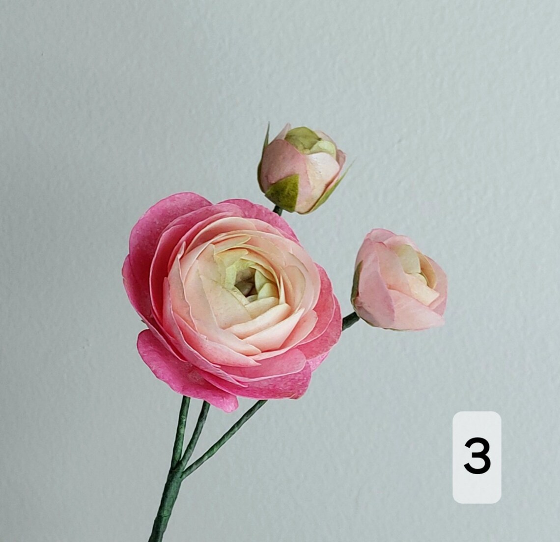 Flowers With Buds Made of Waffle Paper - Etsy