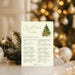 Christmas Trivia Game - Editable Printable Festive Winter Wonderland ...
